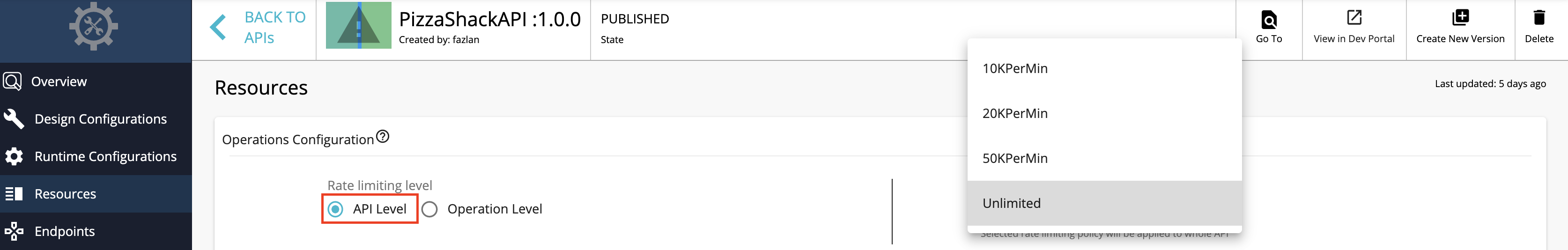 Setting Throttling Limits - WSO2 API Manager Documentation 3.0.0