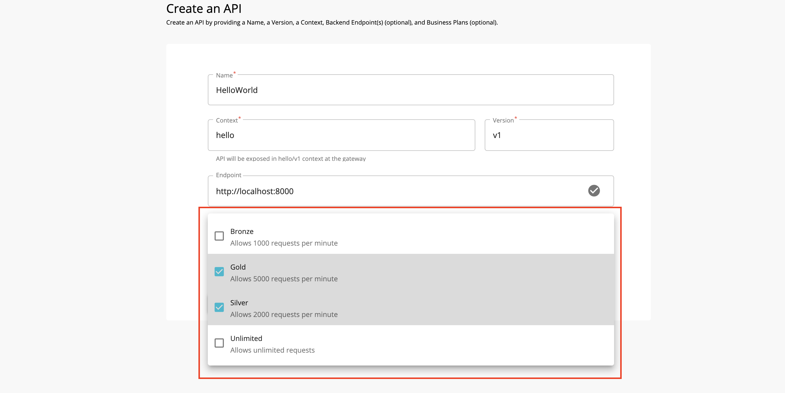 Setting Throttling Limits - WSO2 API Manager Documentation 3.0.0