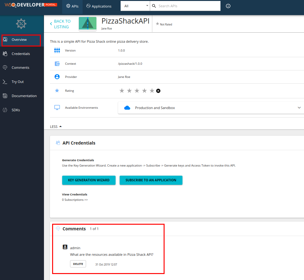 Use the Community Features - WSO2 API Manager Documentation 3.0.0
