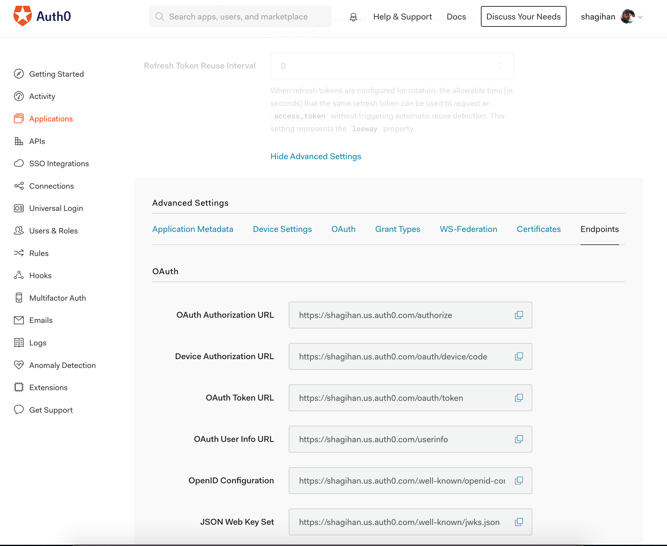 Configure Auth0 as a Key Manager - WSO2 API Manager Documentation 3.2.0