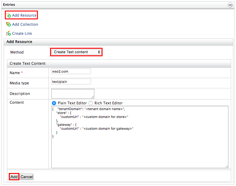 Customizing the Developer Portal and Gateway URLs for Tenants - WSO2 API Manager Documentation 3.2.0