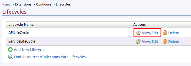 Customize API Life Cycle - WSO2 API Manager Documentation 3.2.0
