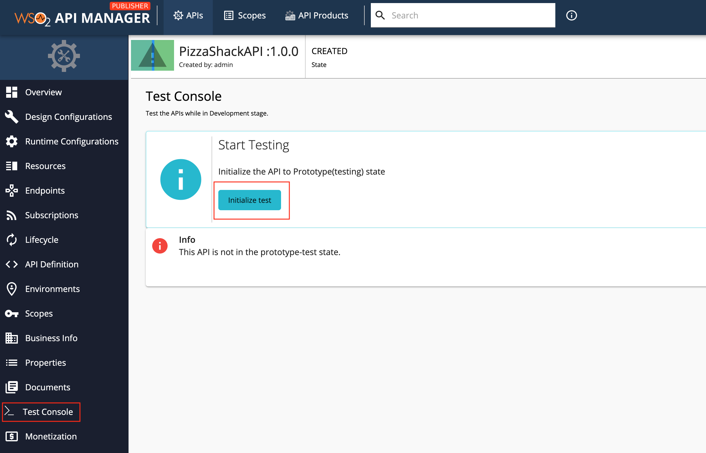 Test a REST API - WSO2 API Manager Documentation 3.2.0