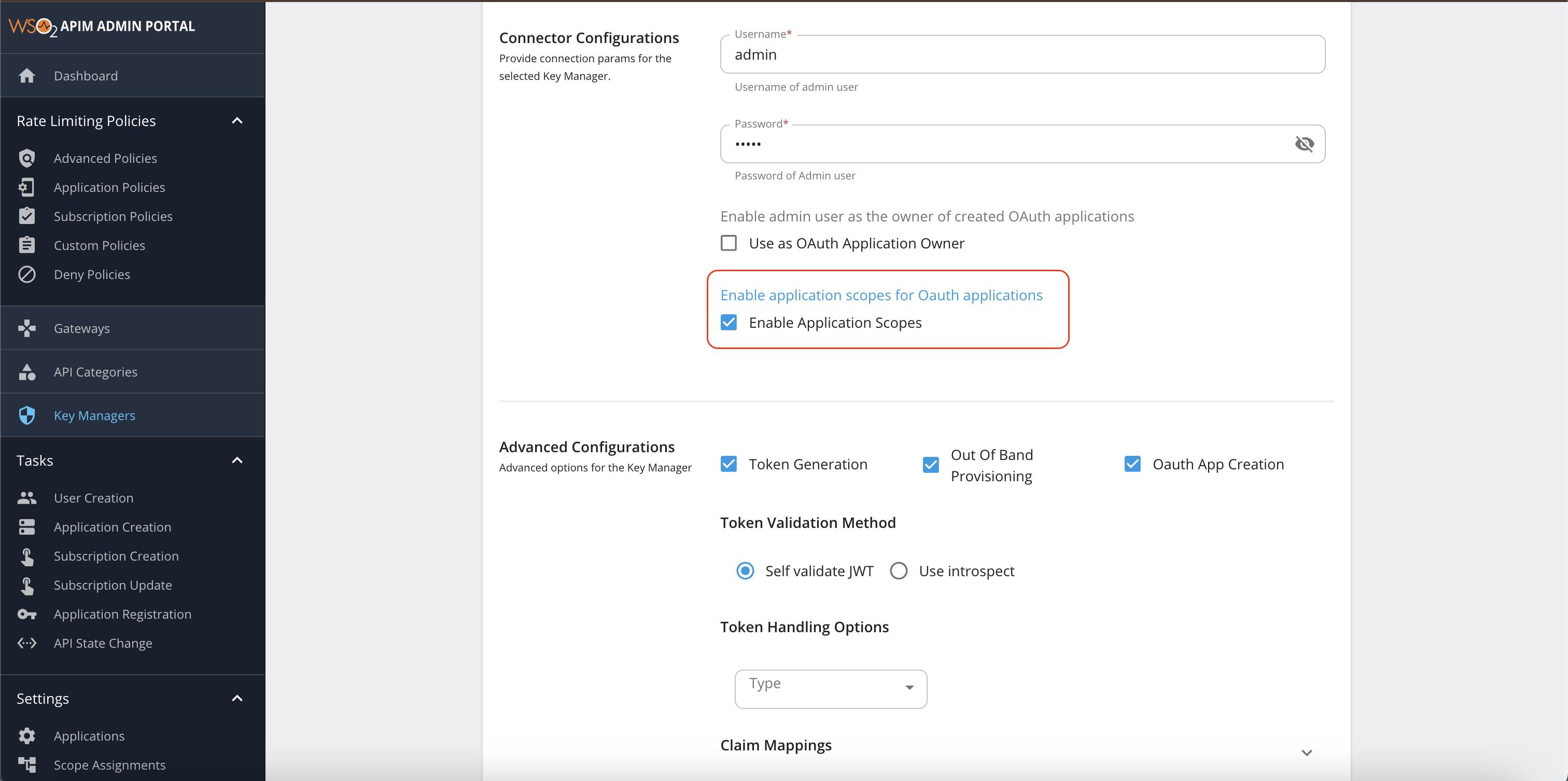 Application Scopes - WSO2 API Manager Documentation 4.0.0
