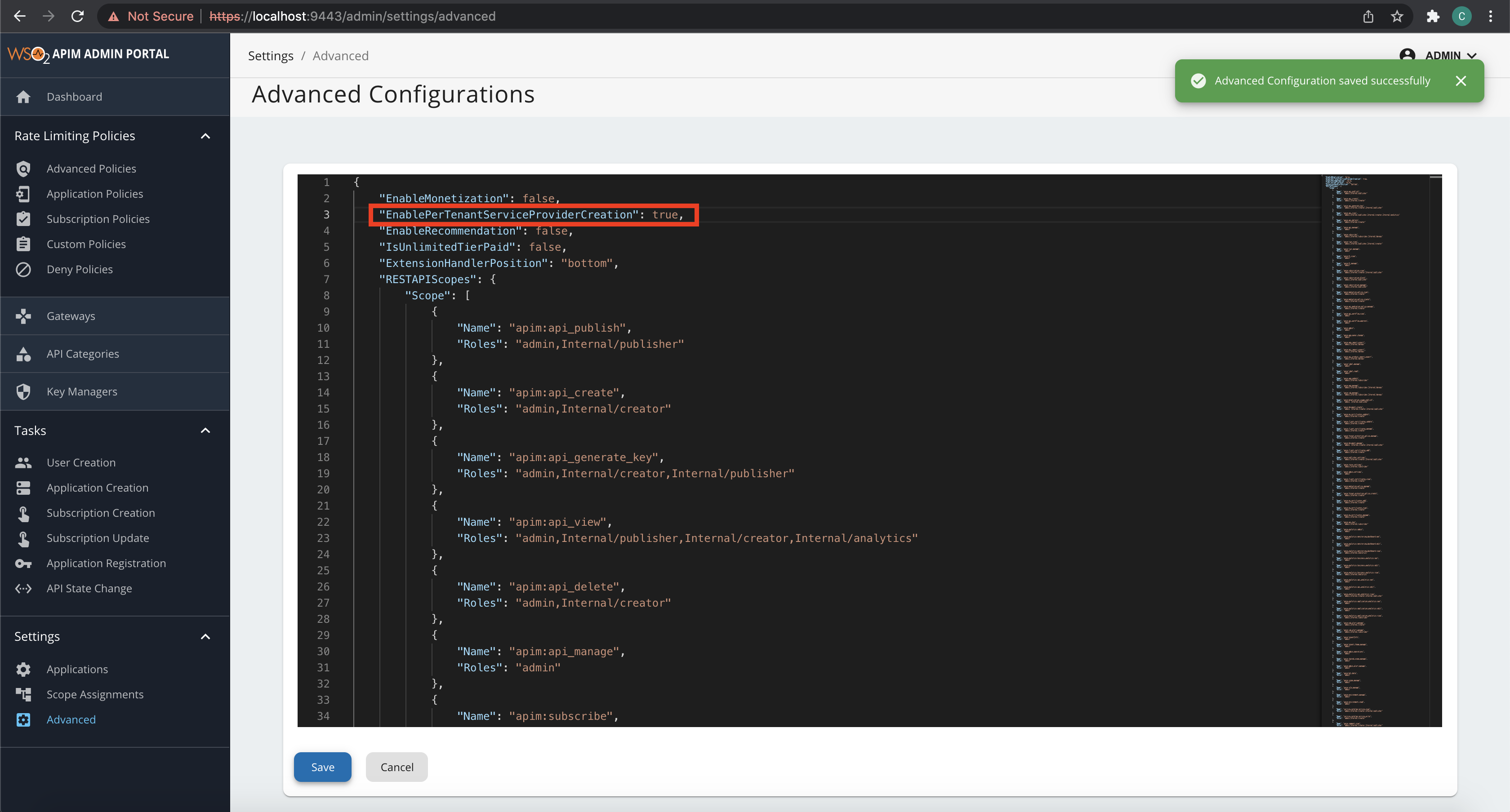 Customize the Developer Portal and Gateway URLs for Tenants - WSO2 API Manager Documentation 4.2.0