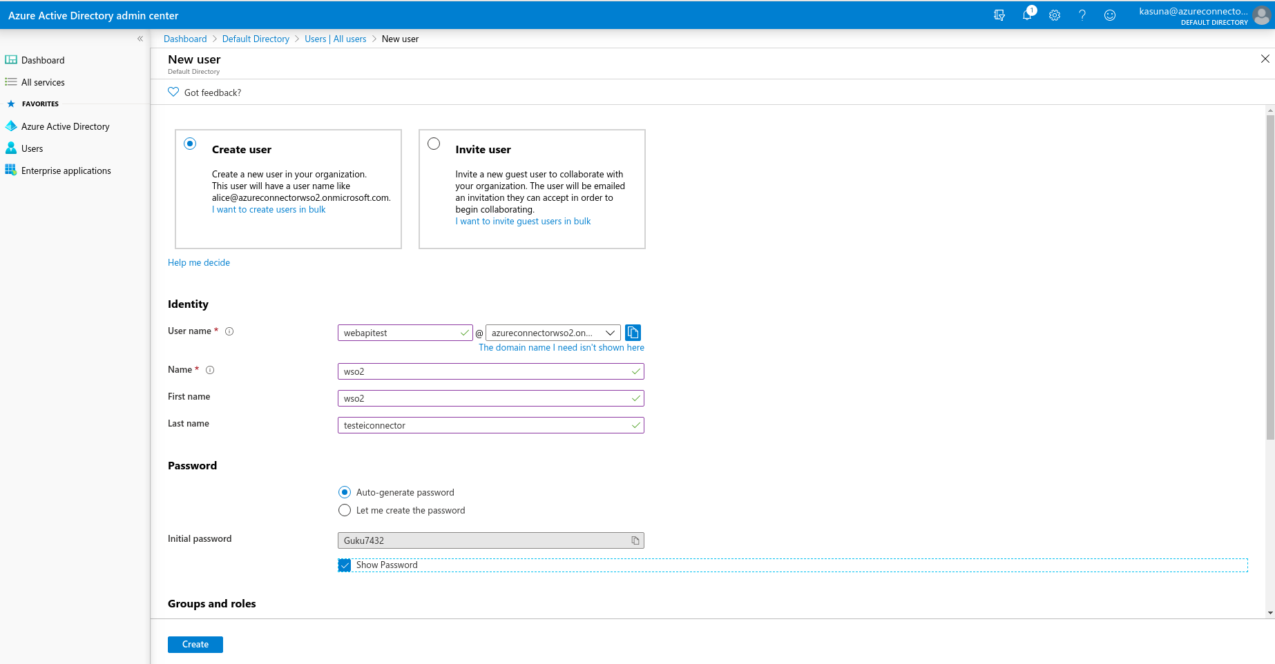 Setting up the Microsoft Dynamics365 Environment with Azure - WSO2 API Manager Documentation 4.2.0