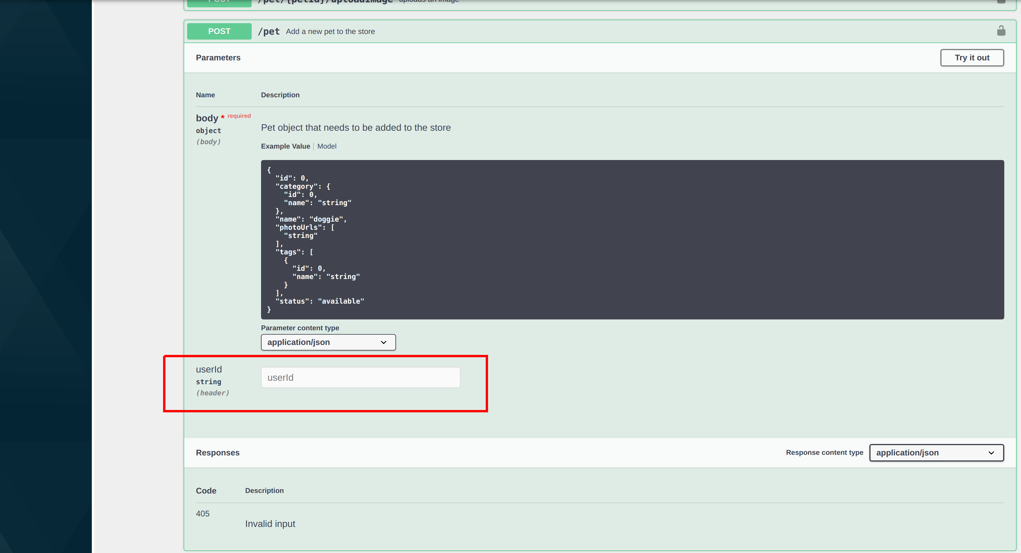 Add Additional Headers to Test a REST API - WSO2 API Manager ...
