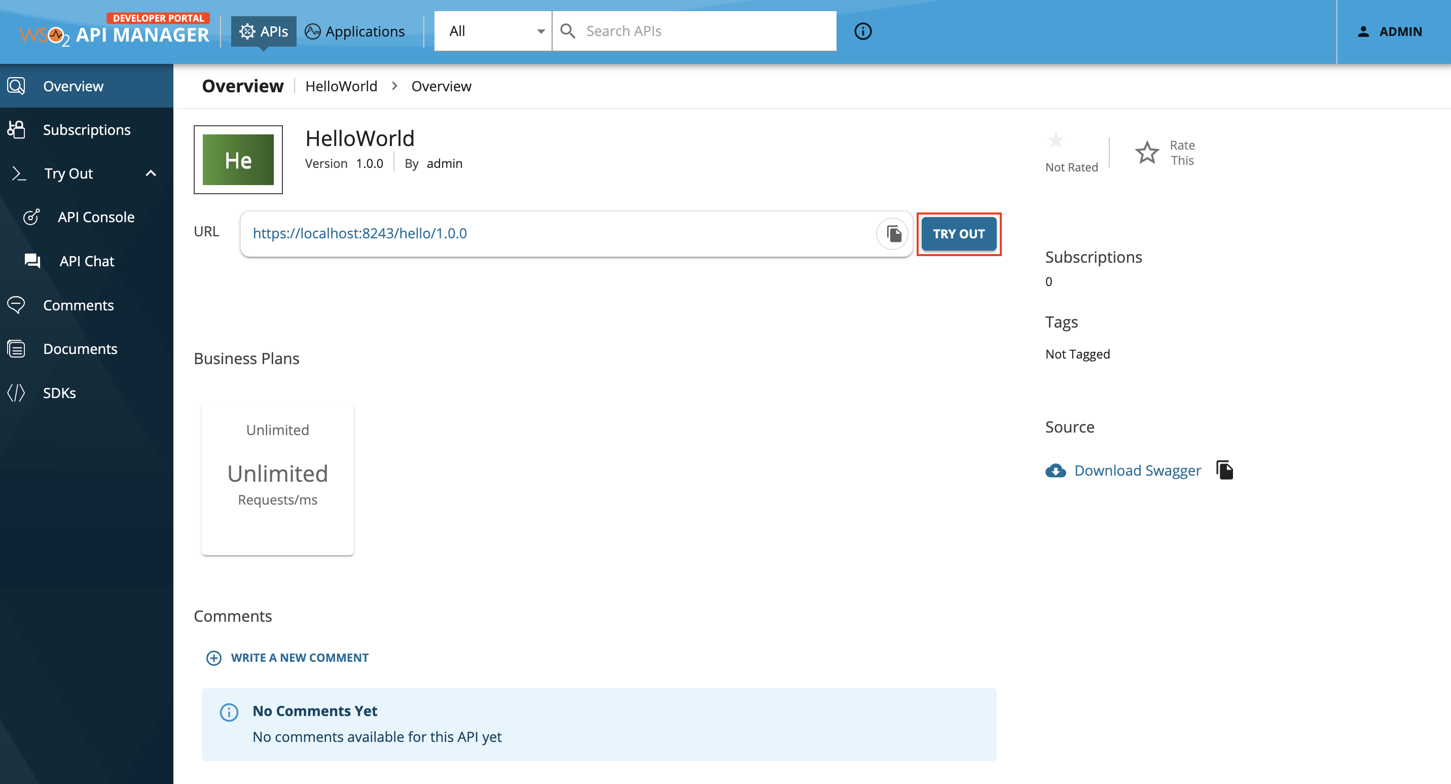 API Management - WSO2 API Manager Documentation 4.3.0