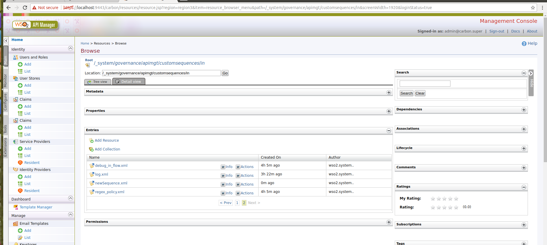 Creating and Uploading Custom Mediation Policies using WSO2 Integration Studio - WSO2 API ...