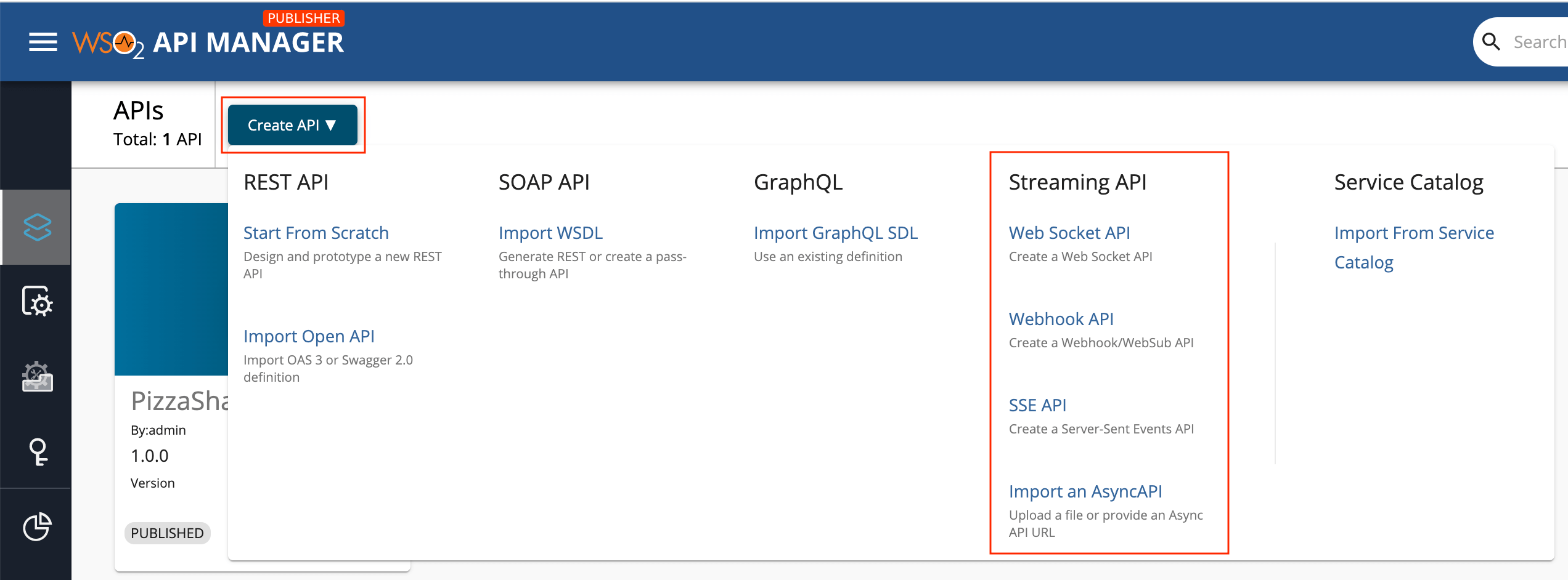 Create and Publish a WebSocket API - WSO2 API Manager Documentation 4.4.0