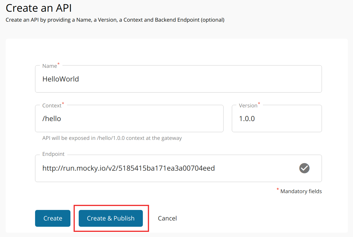 Quick Start Guide - WSO2 API Manager Documentation 4.4.0