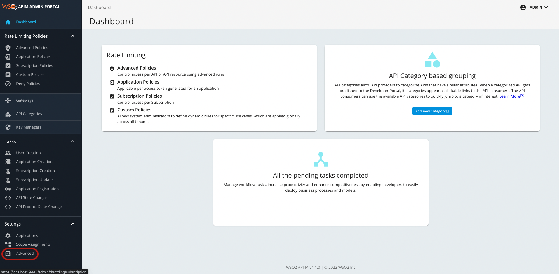 Customize API Life Cycle - WSO2 API Manager Documentation 4.4.0