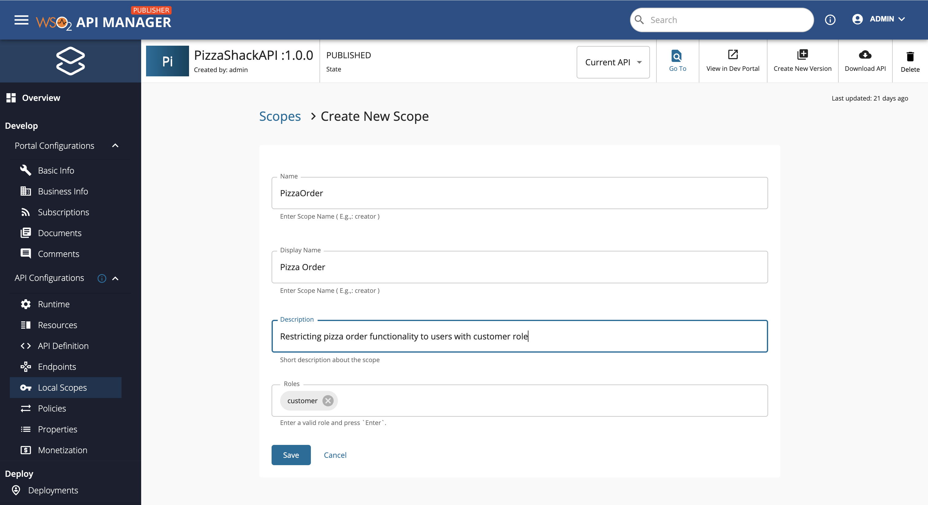 Role Based Access Control With Oauth Scopes Wso2 Api Manager Documentation 440