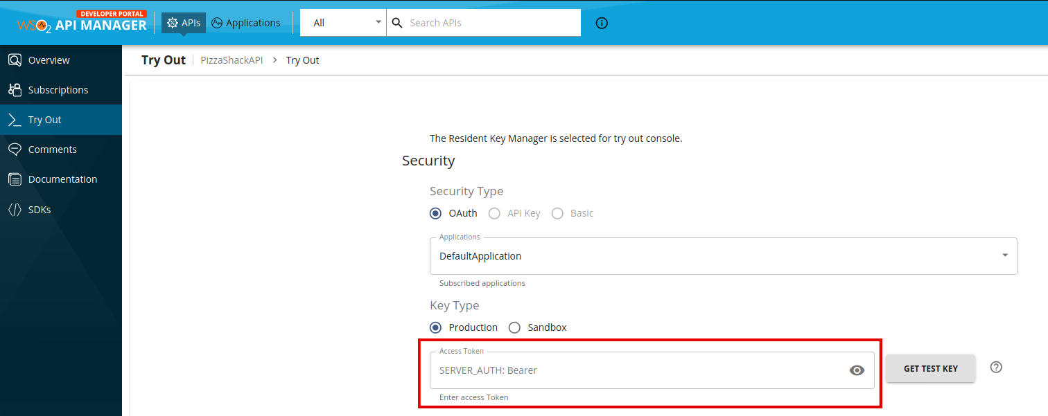 Secure APIs using OAuth2 Access Tokens - WSO2 API Manager Documentation ...