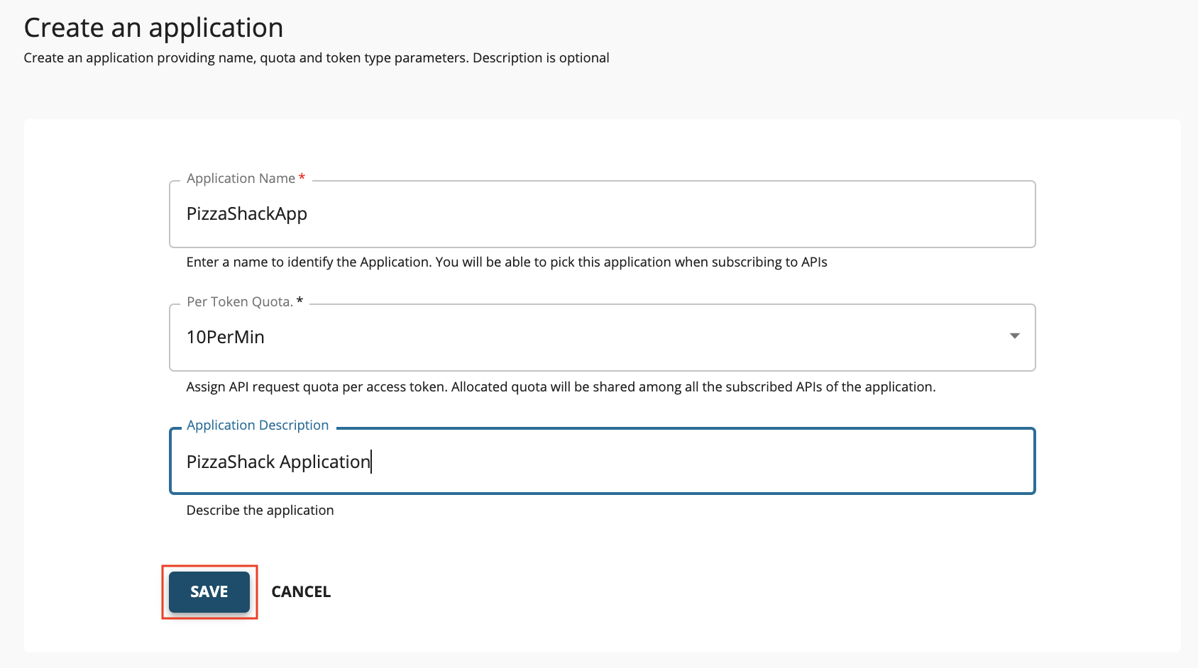 Create Application - WSO2 API Manager Documentation 4.4.0