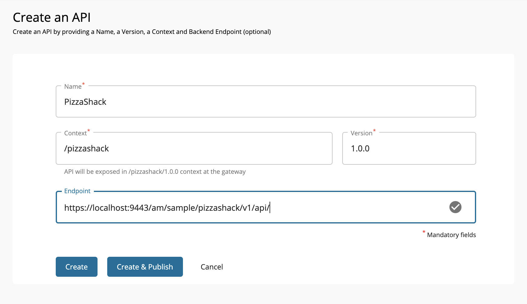 Create a REST API - WSO2 API Manager Documentation 4.4.0
