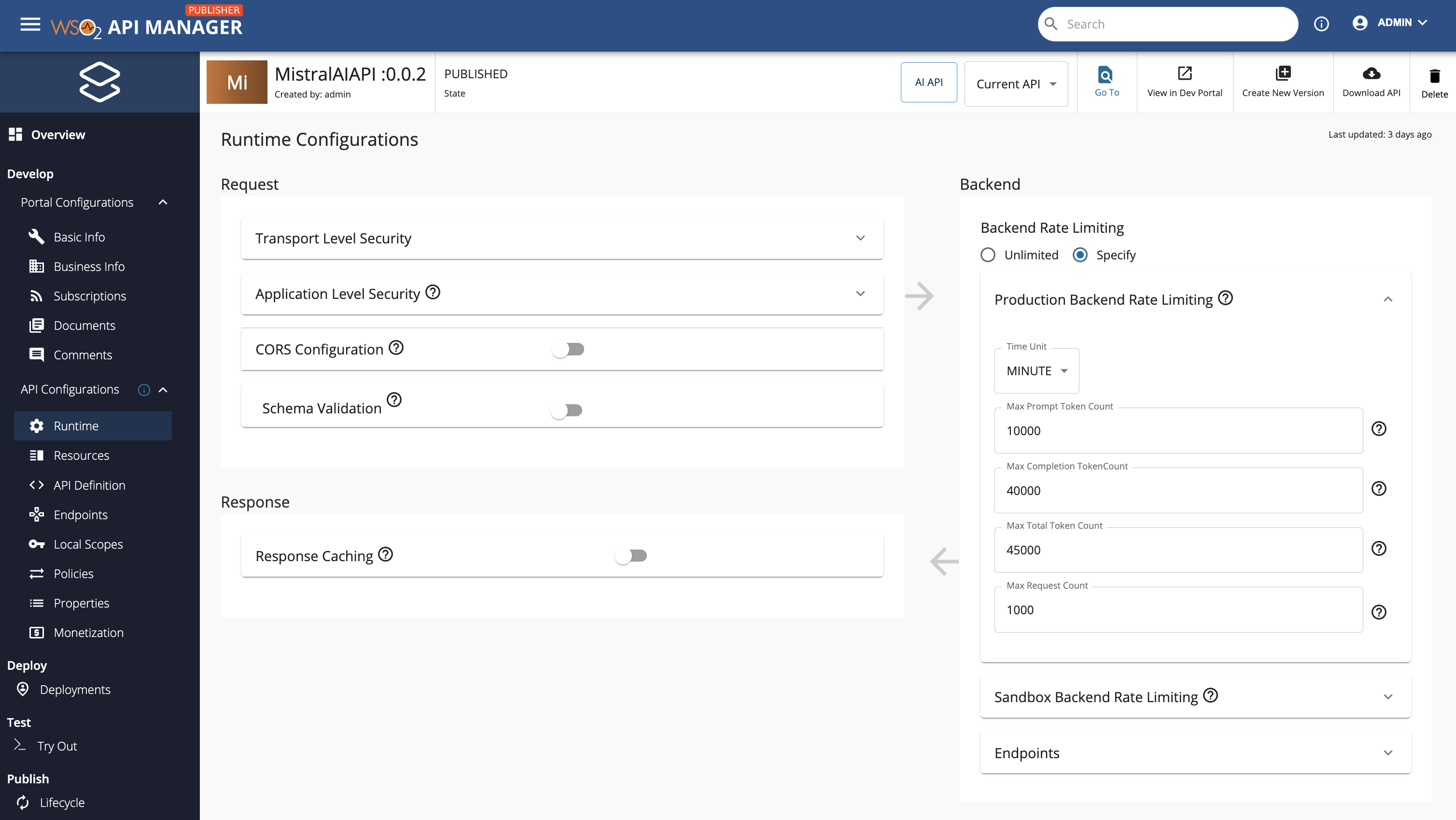Set Maximum Backend Throughput Limits - WSO2 API Manager Documentation 4.4.0