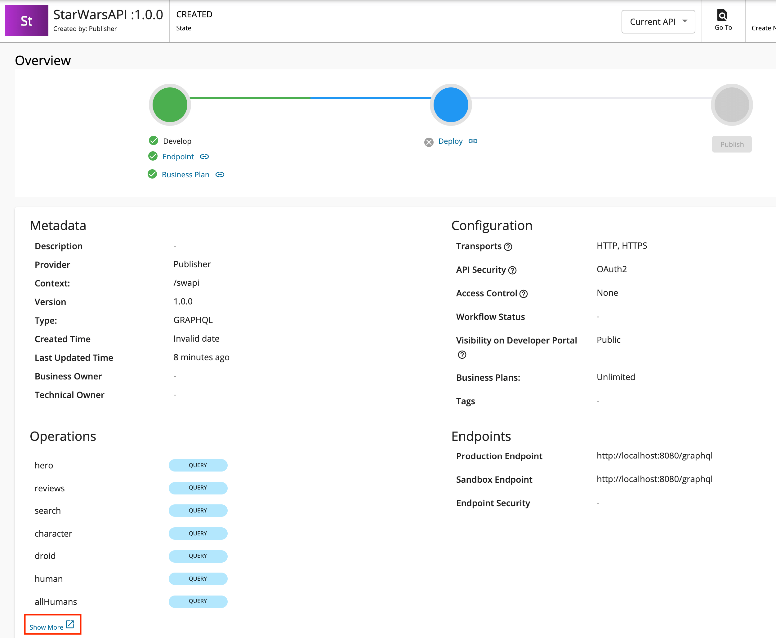 GraphQL APIs - WSO2 API Manager Documentation 4.4.0