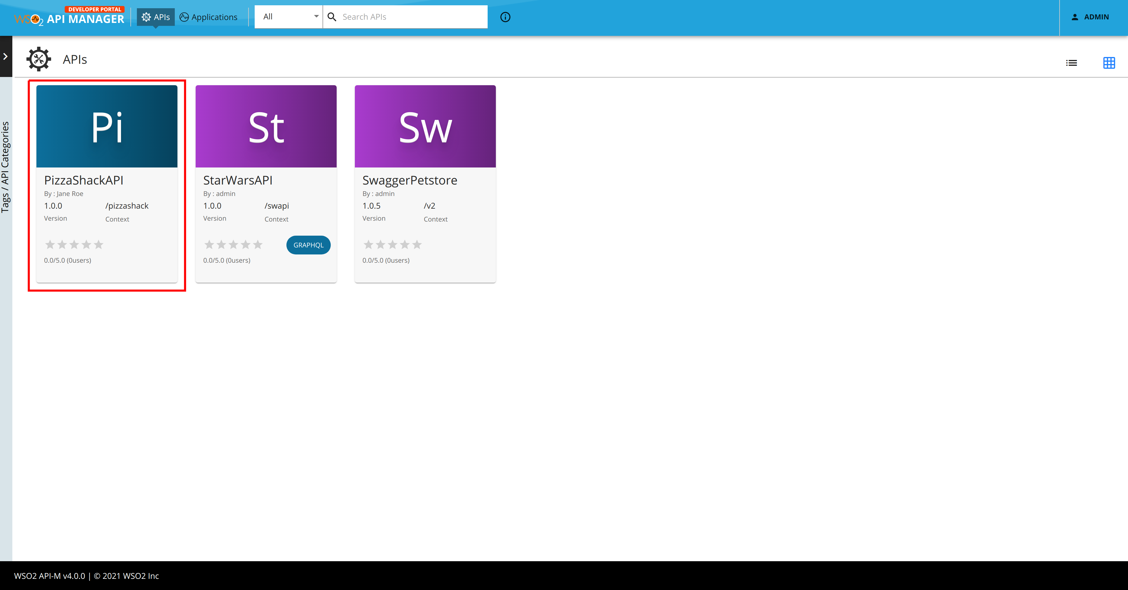 Postman - WSO2 API Manager Documentation 4.4.0