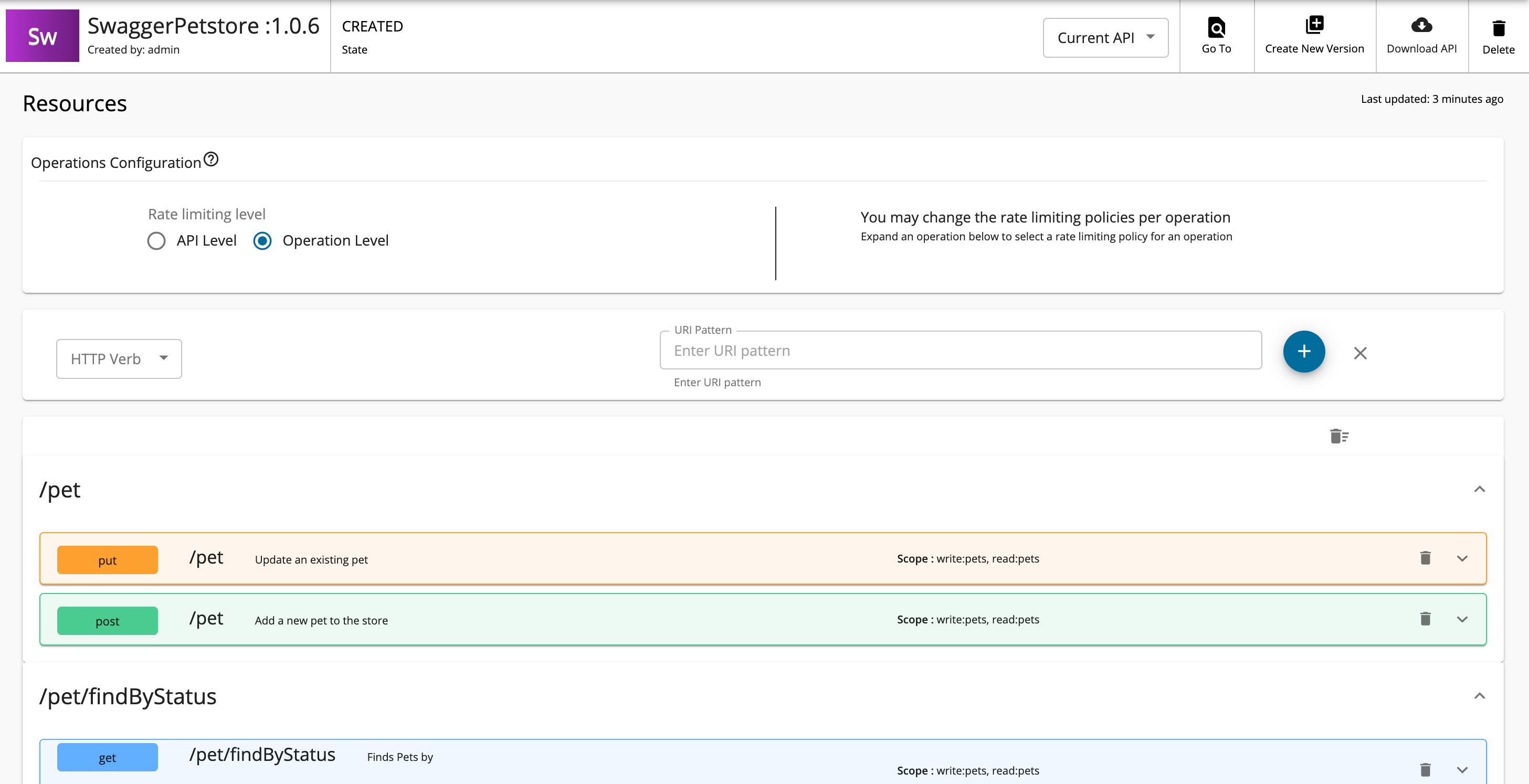 Create A Rest Api From An Openapi Definition Wso2 Api Manager Documentation 4 4 0