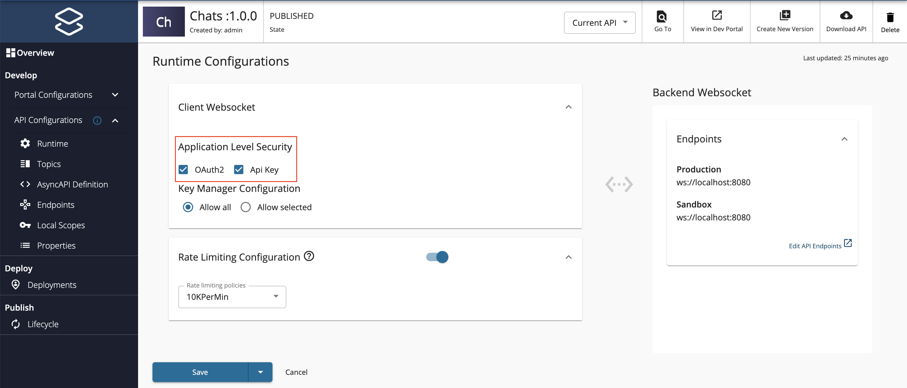 Create And Publish A Websocket Api Wso2 Api Manager Documentation 440 7776