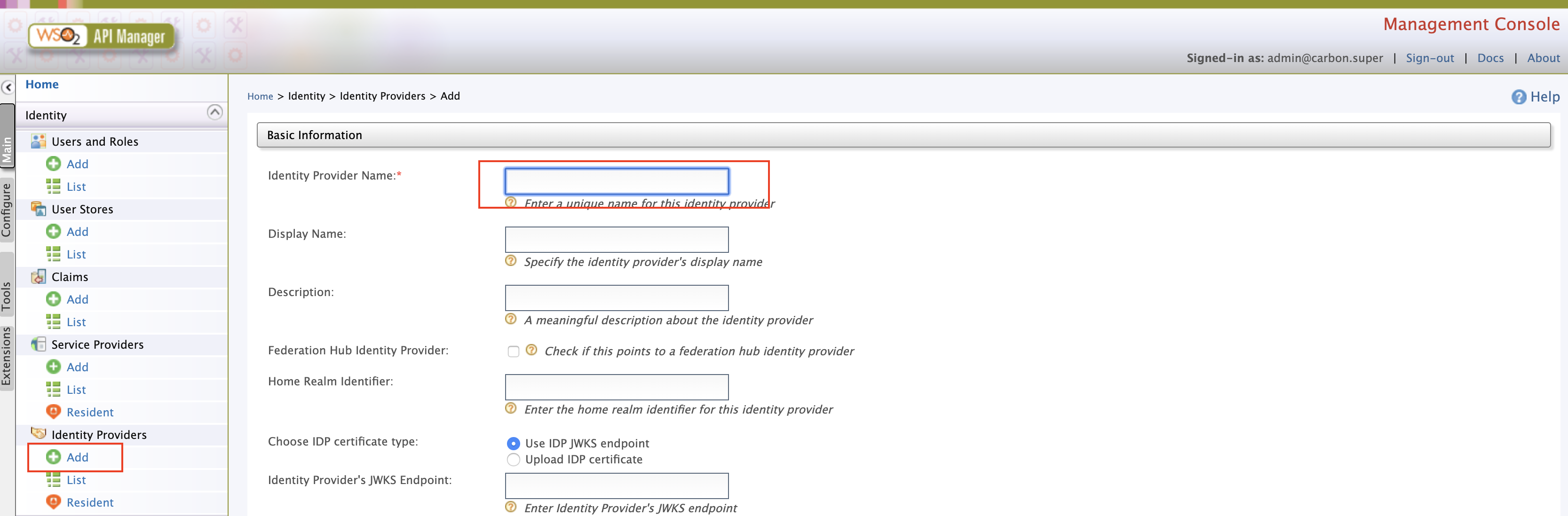 OKTA As An External IDP With OIDC - WSO2 API Manager Documentation