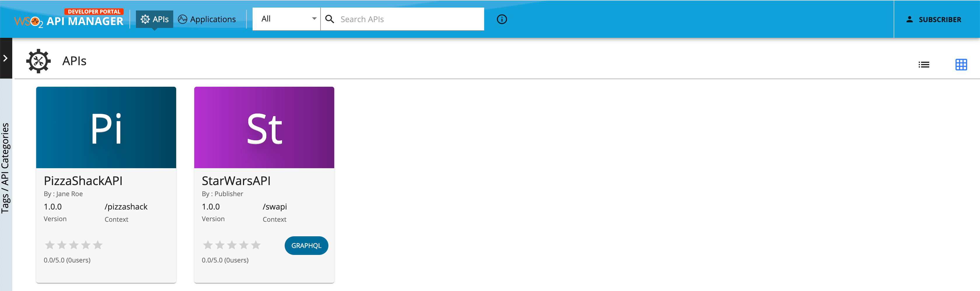 Create and Publish a GraphQL API - WSO2 API Manager Documentation