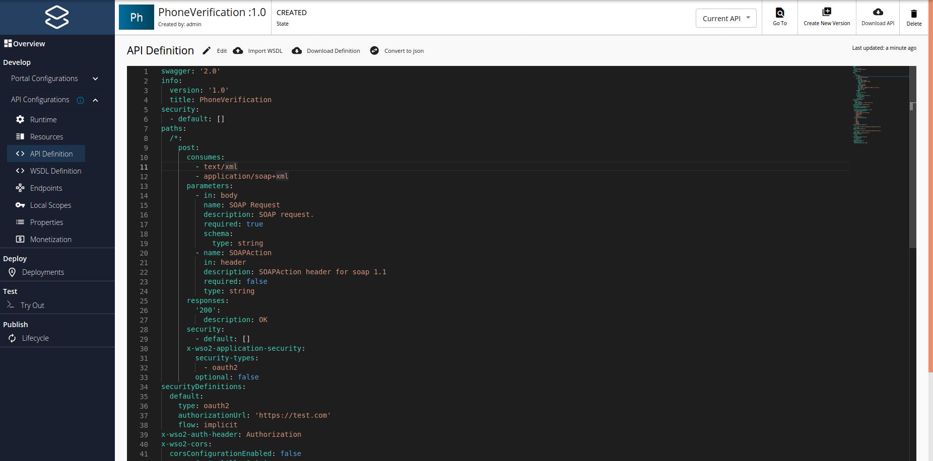 Expose a SOAP Service as a REST API - WSO2 API Manager Documentation