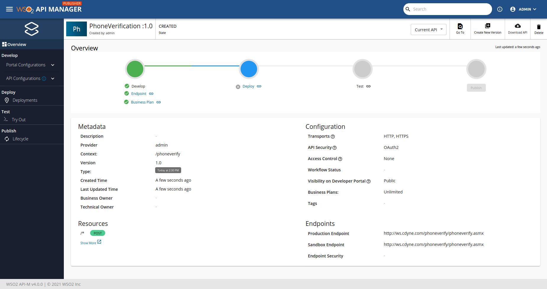 Expose a SOAP Service as a REST API - WSO2 API Manager Documentation