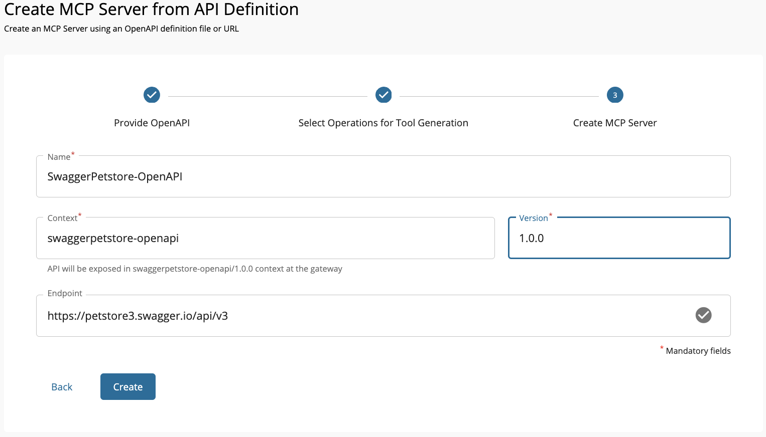 Create from an OpenAPI Definition - WSO2 API Manager Documentation