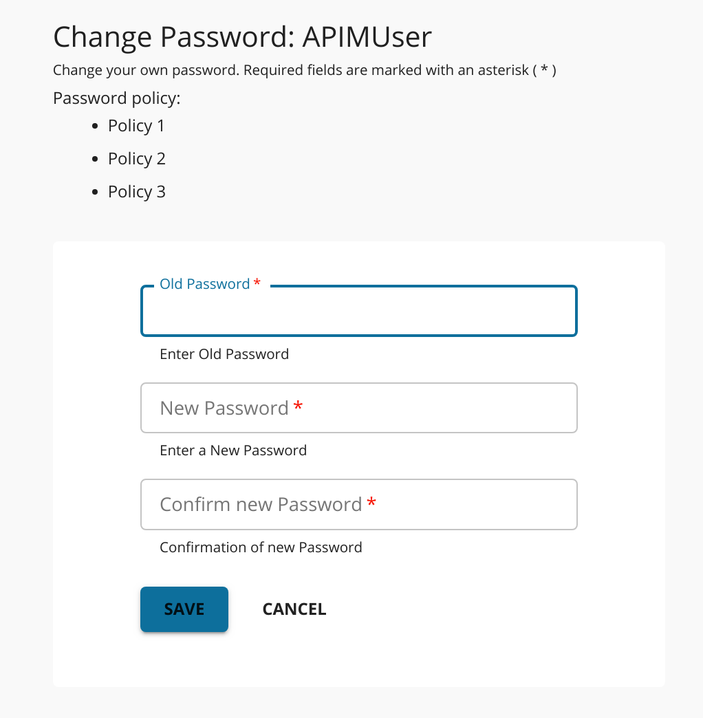 User Account Management - WSO2 API Manager Documentation 4.2.0