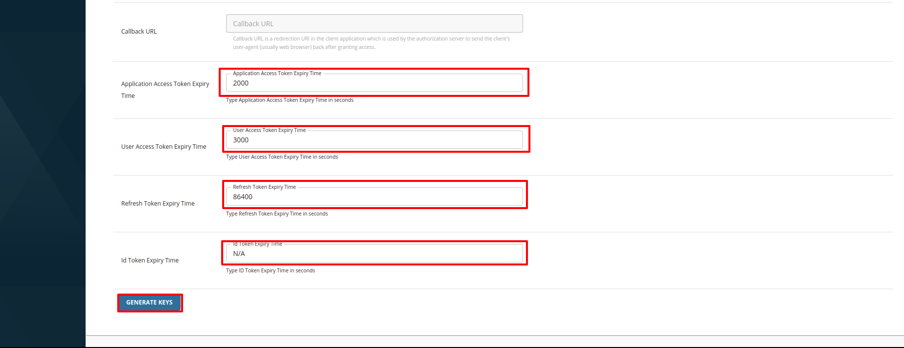 Change the Default Token Expiration Time - WSO2 API Manager Documentation 4.2.0