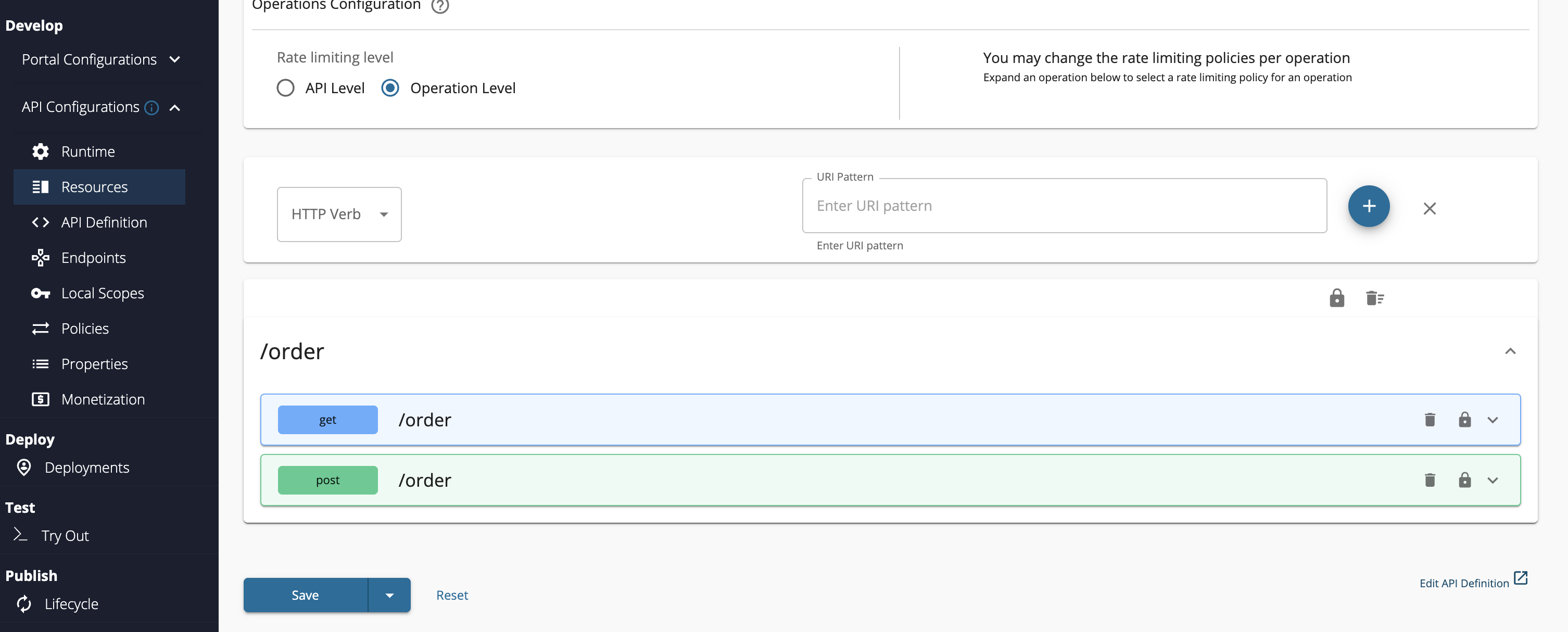 Edit an API by Modifying the API Definition - WSO2 API Manager Documentation 4.2.0